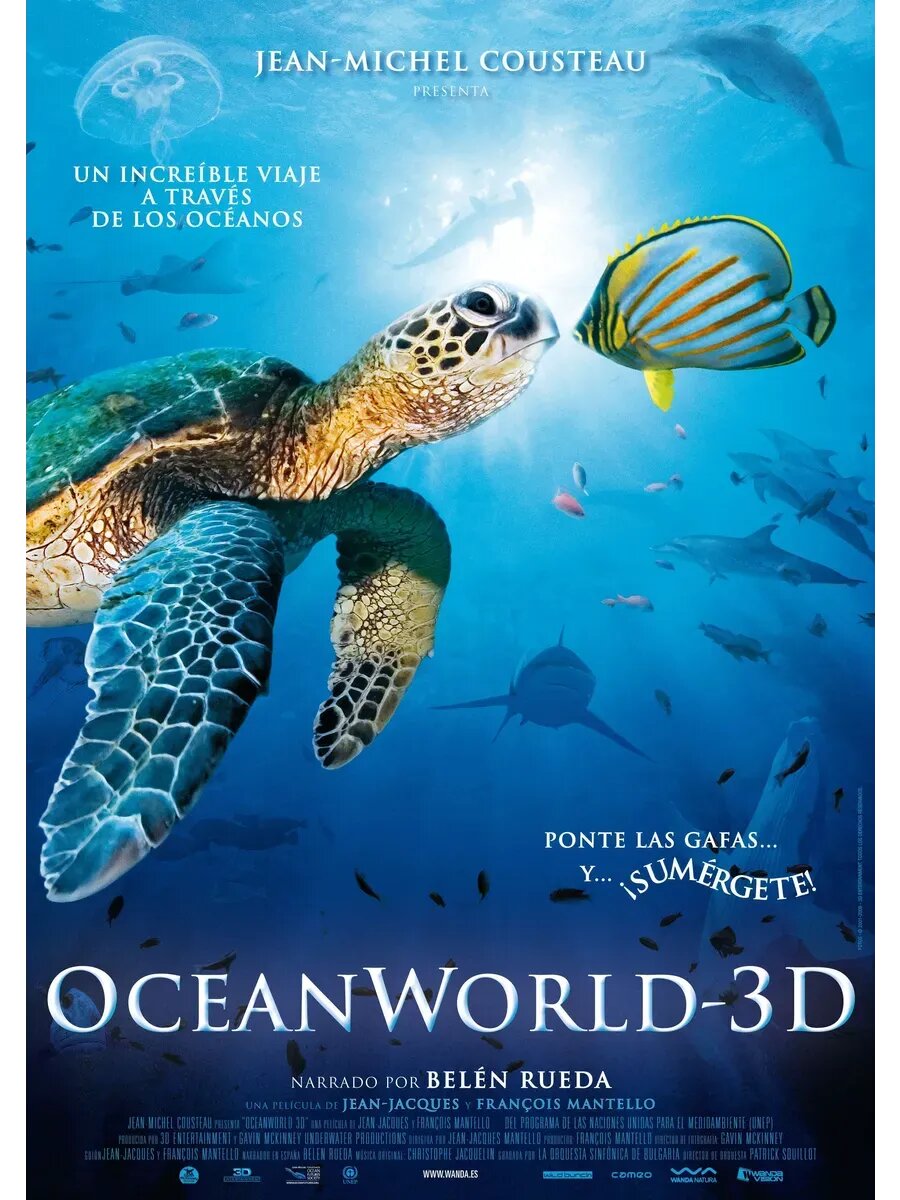 Вглубь океанов 3D Возвращение (3D Blu-Ray)