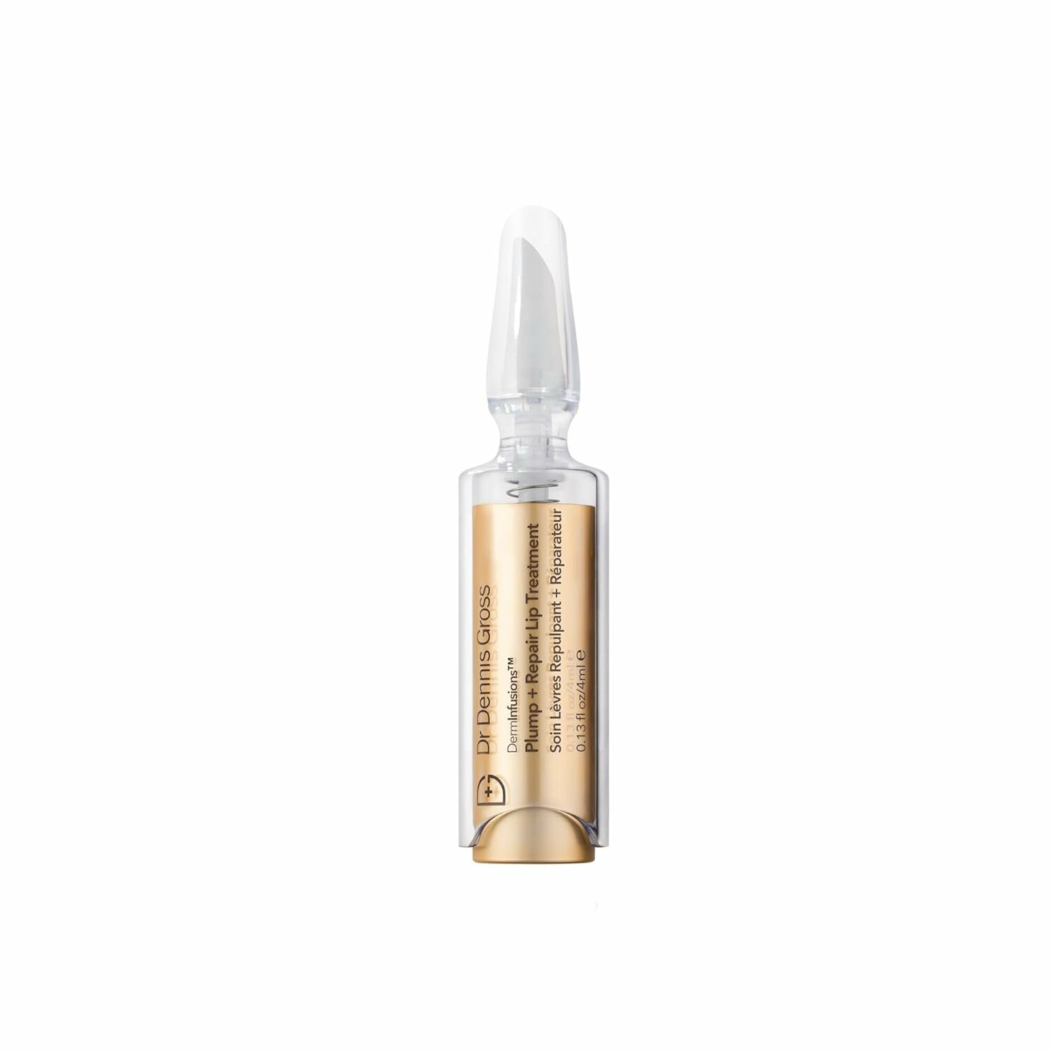 Увлажняющее средство для объема губ (без коробки) Dr. Dennis Gross Plump+Repair Lip Treatment 4ml