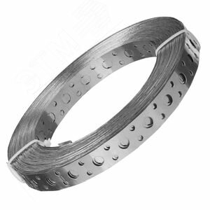 Лента перфорированная монтажная МП19 L 5м толщина 0,7 мм.