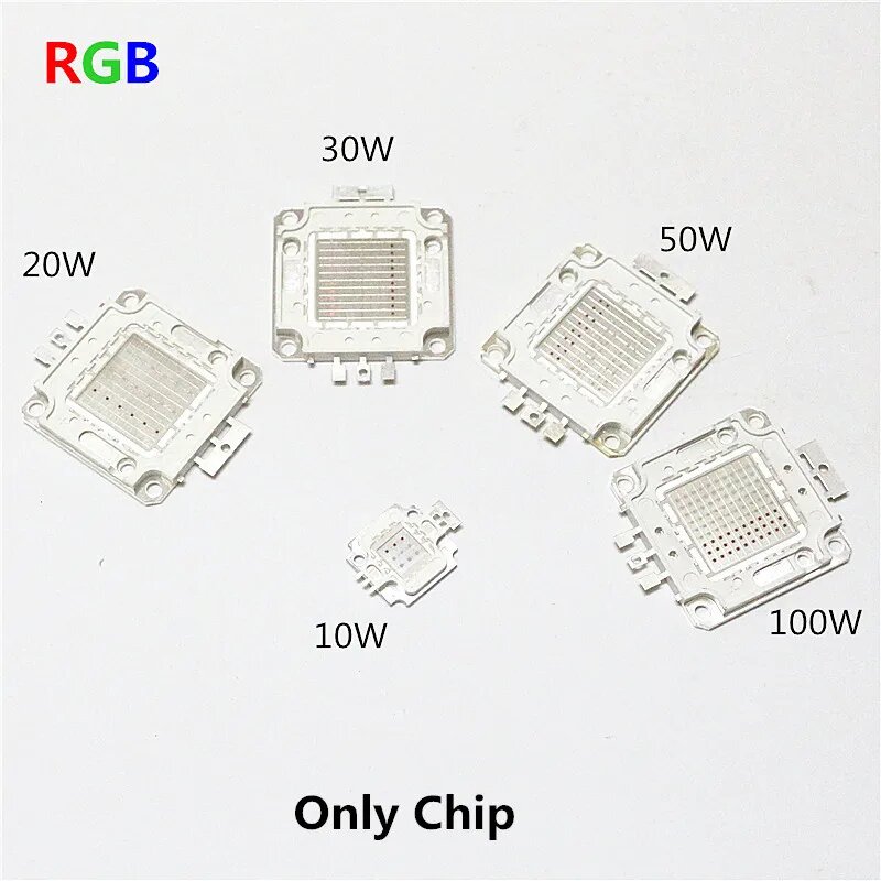 HEGUOGUO RGB трансформатор освещения 10-100 Вт Only Chip, 10W