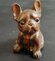 Деревянная статуэтка собаки netsuke