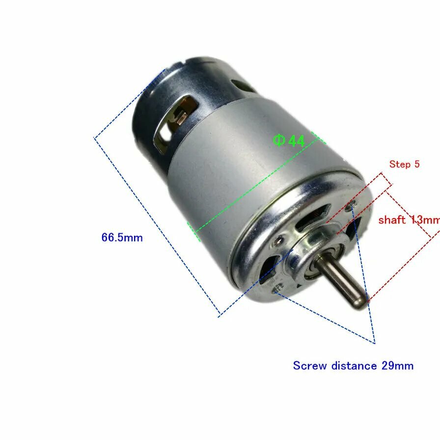 STRONG 775 Двигатель постоянного тока 20000rpm, 36V 12-36V