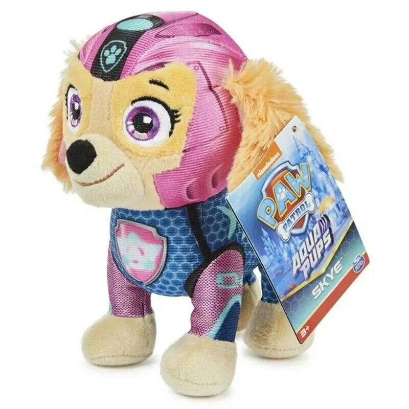Spin Master Nickelodeon Paw Patrol Aqua Pups Plush Toy / Детский супер мягкий плюшевый игрушечный набор для собак, подходящий для детей от 3 лет и старшеРождественский подарок-сюрприз на день рождения