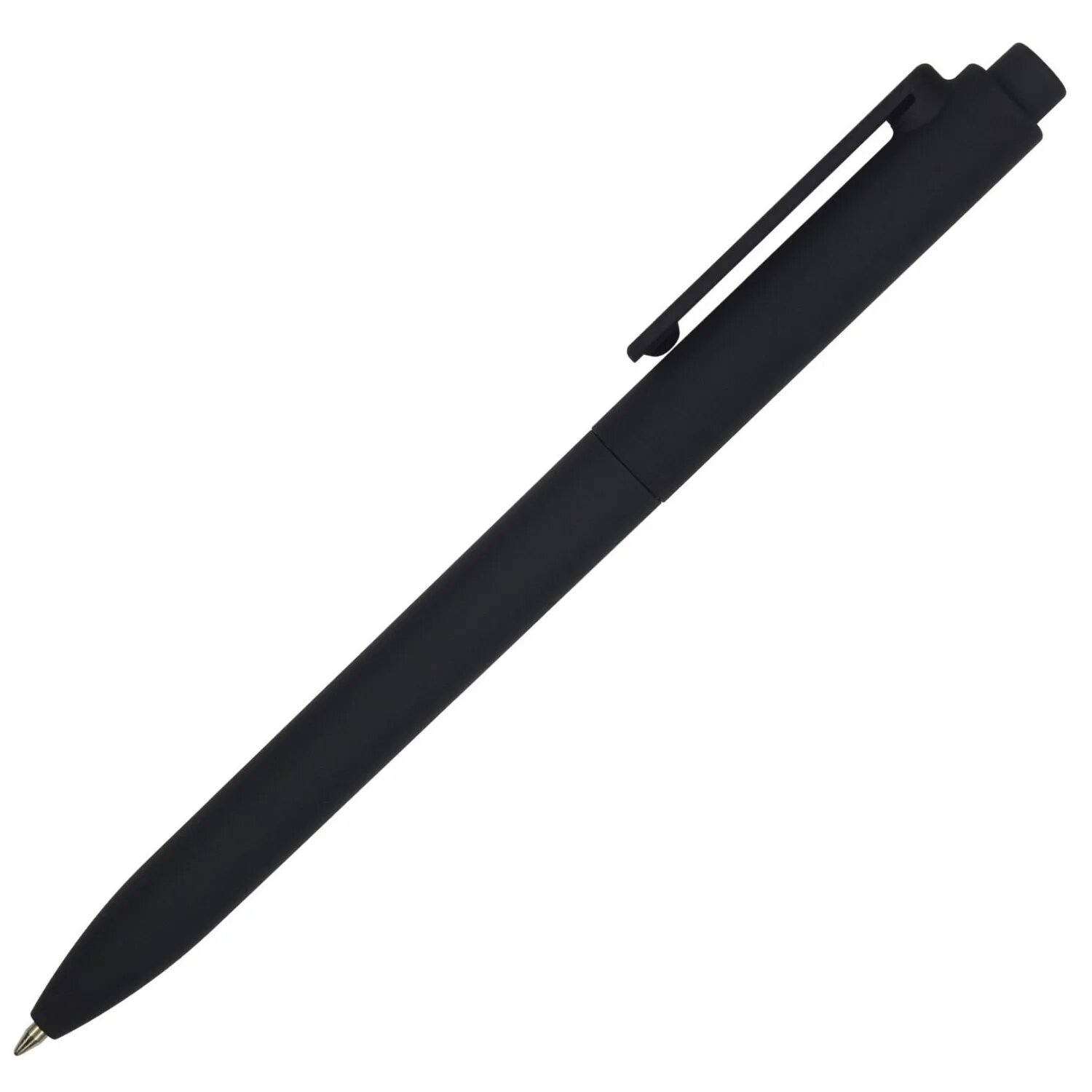 Ручка шариковая автомат. SoftClick.Black 0.7мм синяя 20-0102