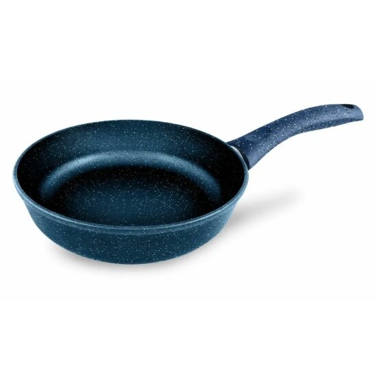 Сковорода Нева Металл Посуда Природные минералы "Сибирь" 20 см, алюминий, синий (2420)