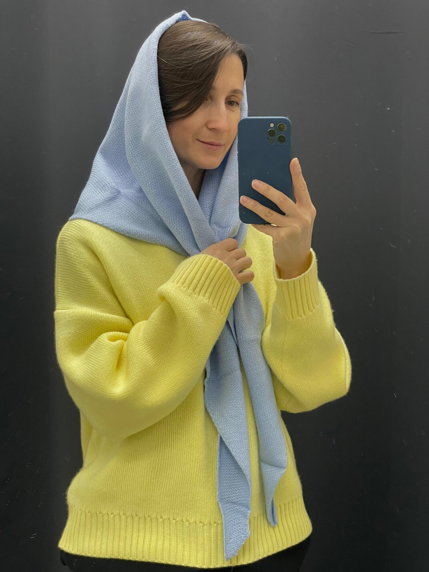 Косынка Осень-зима 2024 для женщин