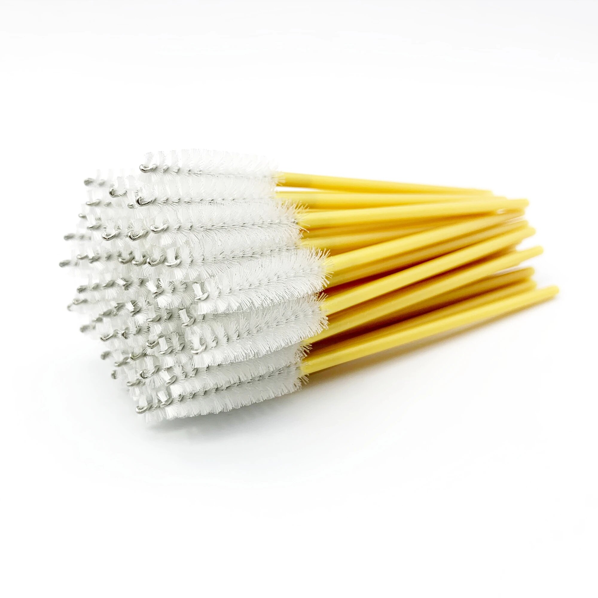 Одноразовые кисти для ресниц и бровей 50 шт Transparent