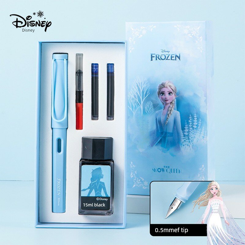 Набор ручек Disney Холодное сердце для детей, школьная канцелярия в подарок детям 8-10 лет