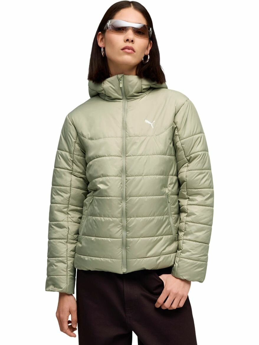 Куртка спортивная ESS Hooded Padded Jacket