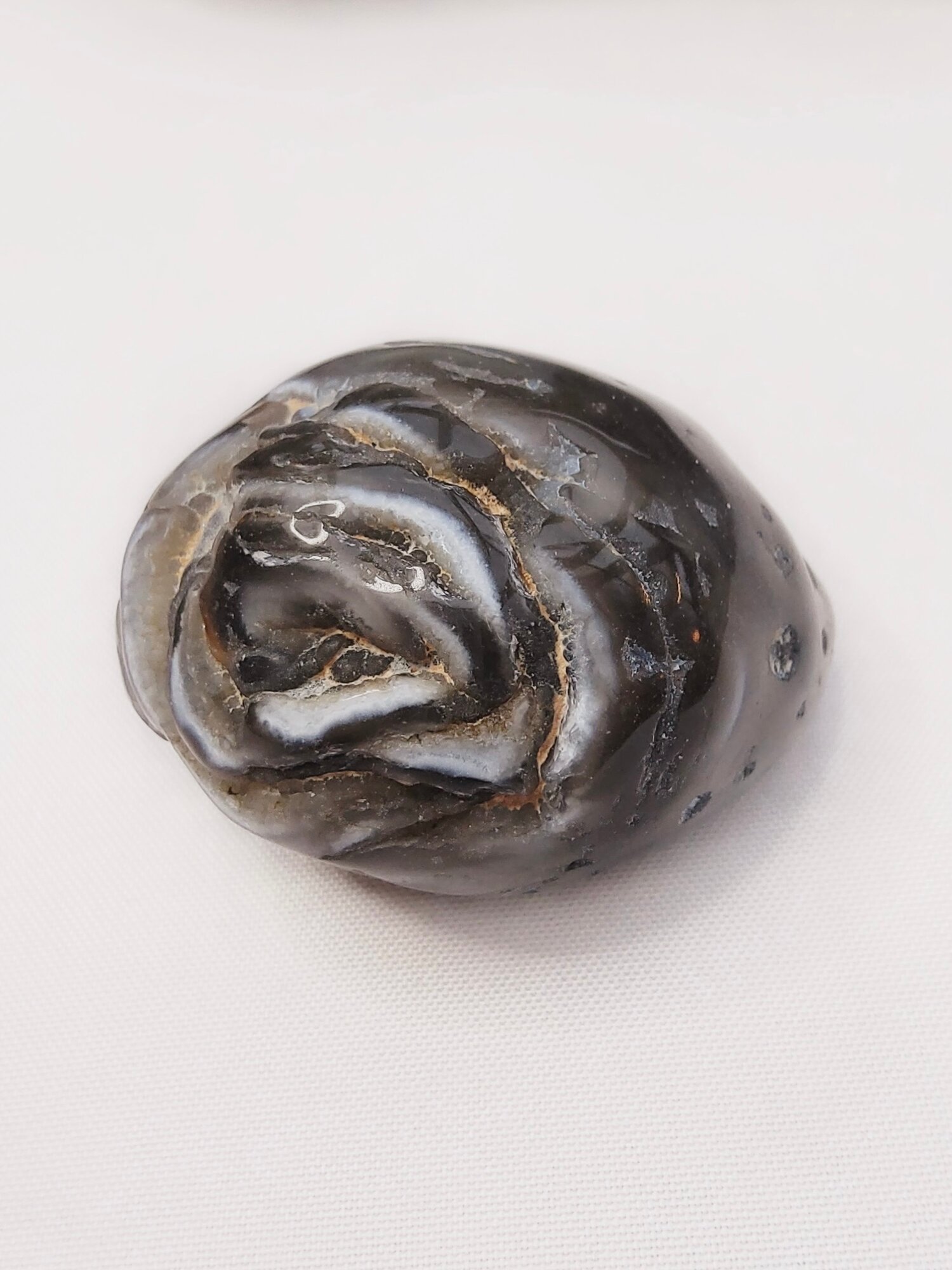 Агат жеода с водой 30 гр натуральный камень талисман