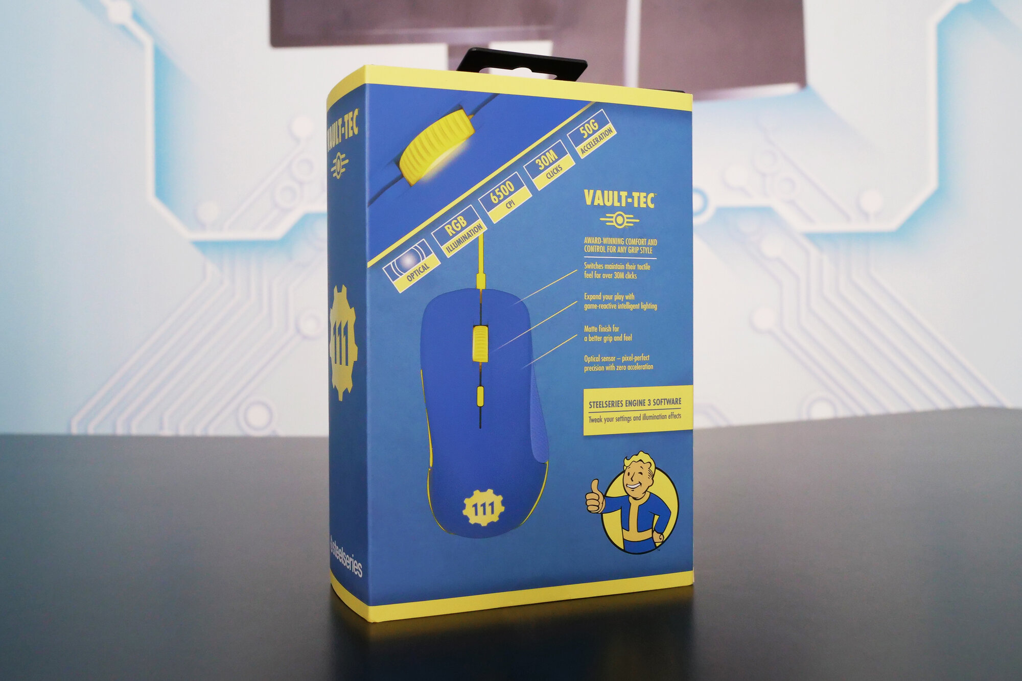 SteelSeries Rival 300 Vault-tec 111 Fallout 4 — фото 1