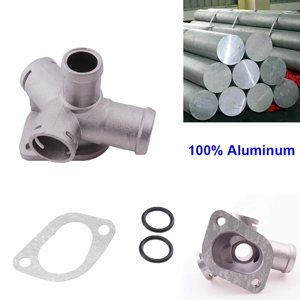 Алюминиевый соединитель для охлаждающей жидкости для AUDI A4 Avant B5 8D Wagon VW Passat 1994-2001 050121132A 050 121 133C