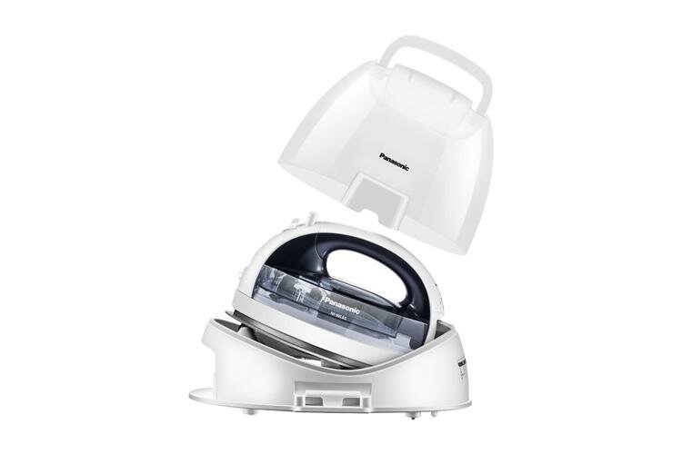 Электрический утюг Panasonic ni-wl65-h серый, 2200 Вт, паровая система, легкий вес
