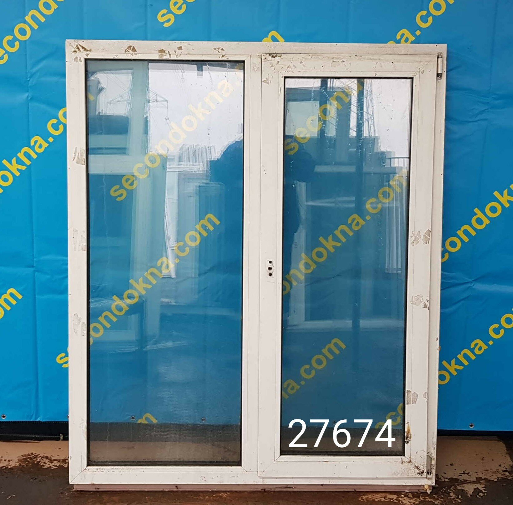 Пластиковое окно Б/У 1510(в)х1260(ш)