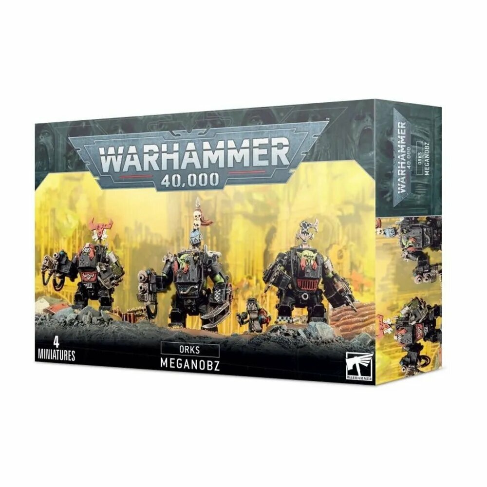 Warhammer 40K Orcs: Тяжелобронированный босс