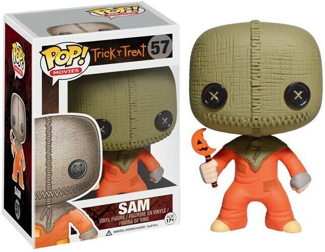 (57 Sam) Фигурка Funko Trick'r Treat "Сэм", винил, коллекционная, 10см