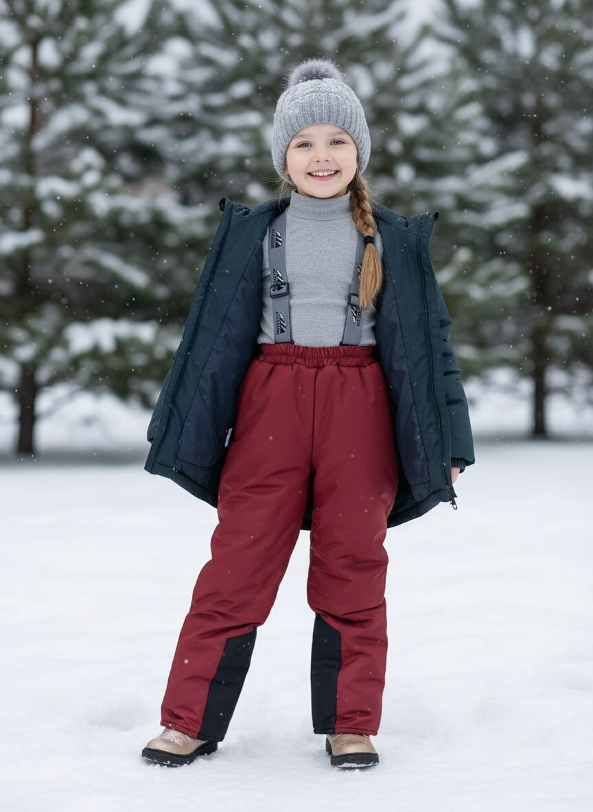 Брюки утеплённые