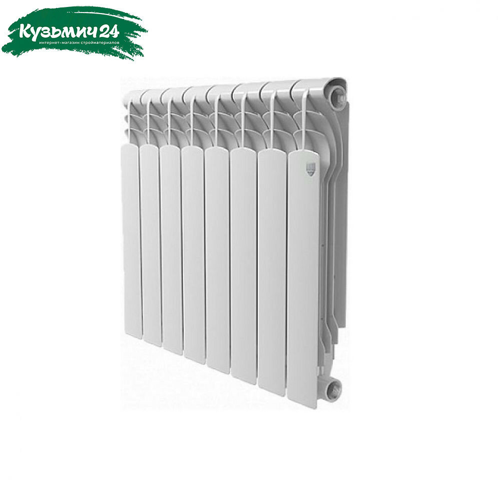 Радиатор секционный Royal Thermo Revolution Bimetall 500, HC-1295119, биметалл, 8 секций, 1 шт.