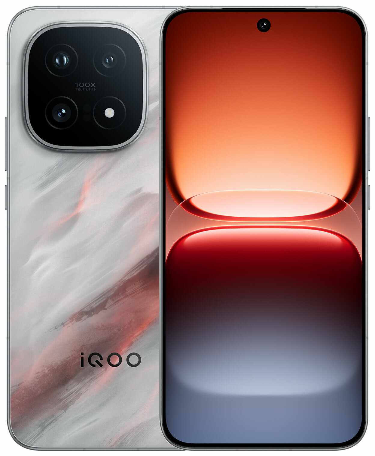 Смартфон iQOO 15 12/256, экран 6.85 ", AMOLED, 2-nano SIM, 7000 мАч, серый