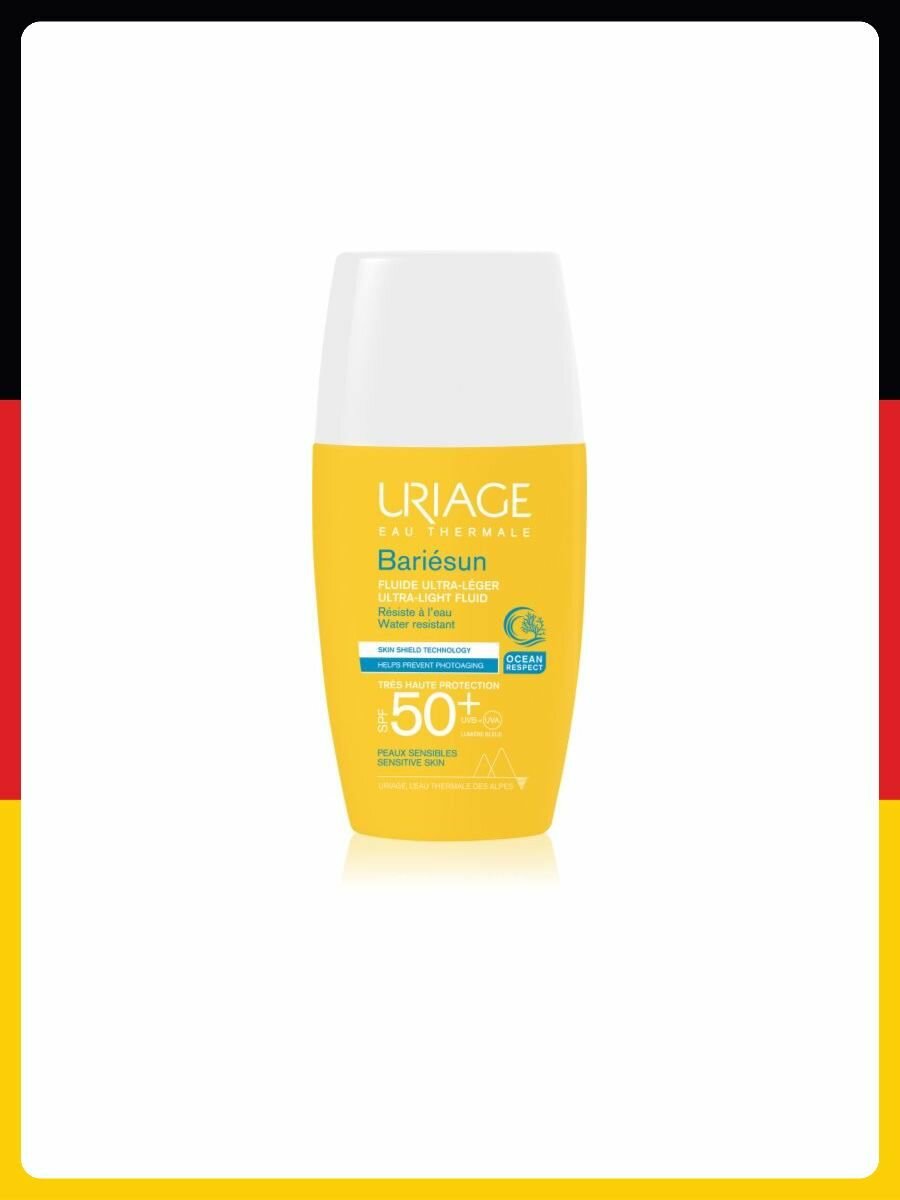 Средство солнцезащитное Uriage Bariesun Ultra-Light Fluid SPF 50, 30 мл