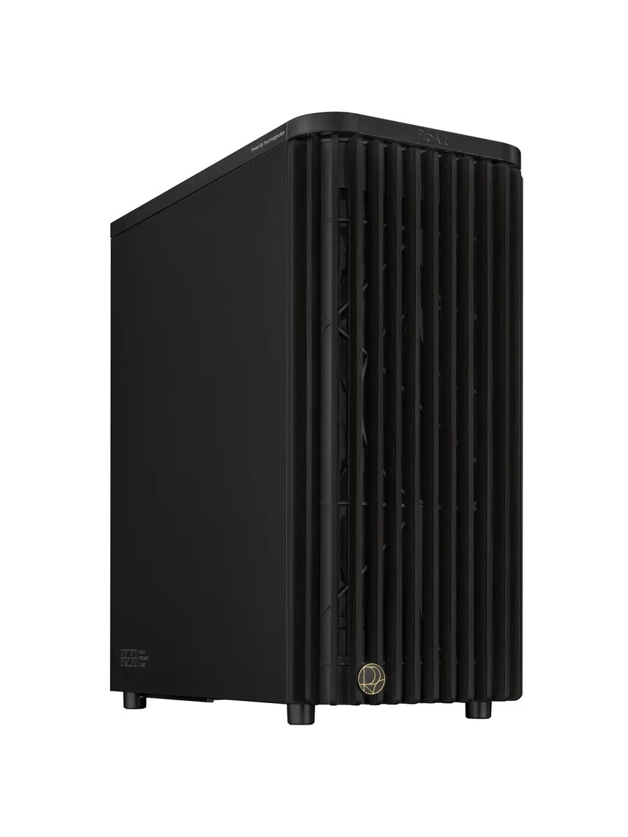Корпус PROART PA401 WOOD METAL PWM BLACK Middle Tower Черны