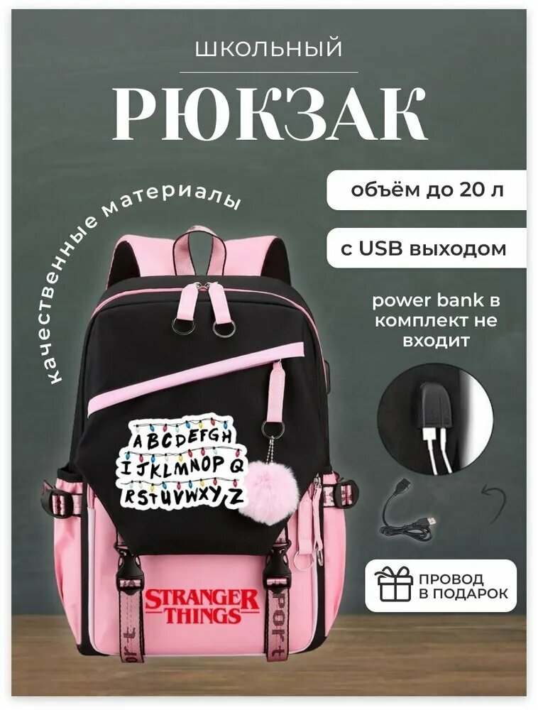 Рюкзак Очень странные дела (Stranger Things)