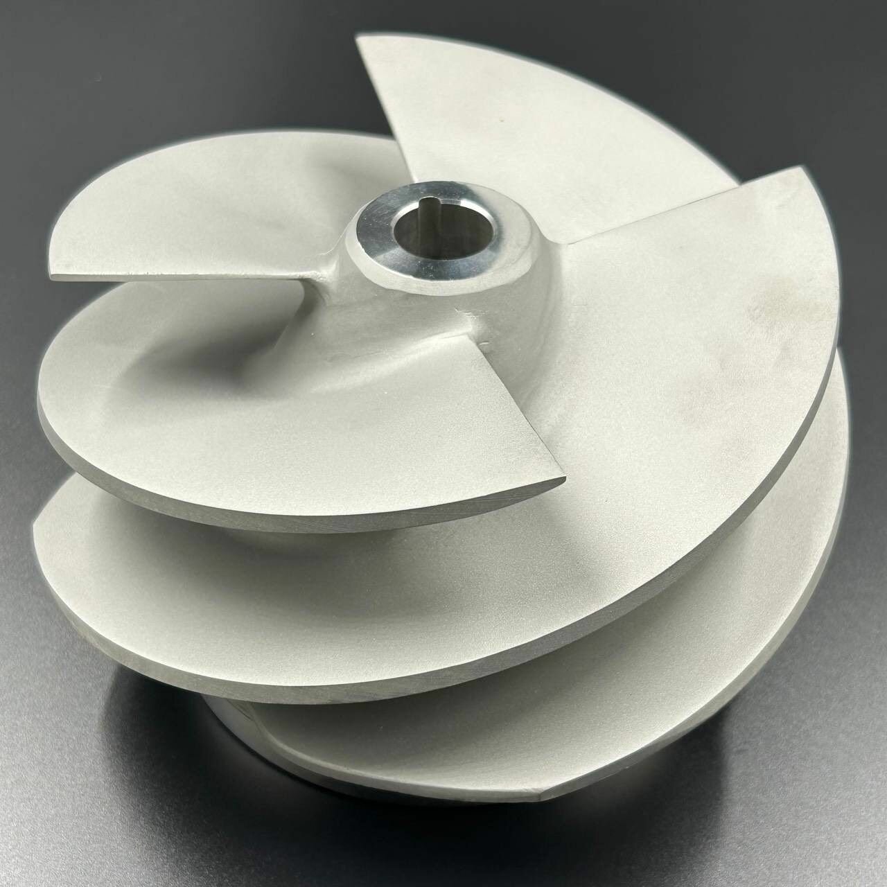 Импеллер водометной насадки большая серия (large) 7-3/8, (1738) 4 лопасти (Сталь) (Premarine)