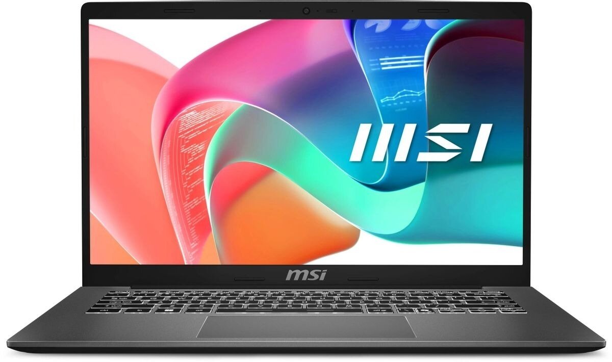 Ноутбук MSI Modern 14 F1MG-656RU Core 7 150U 16Gb SSD512Gb Intel Graphics 14\ IPS FHD (1920x1080) Windows 11 Pro grey WiFi BT Cam (9S7-14S111-656)