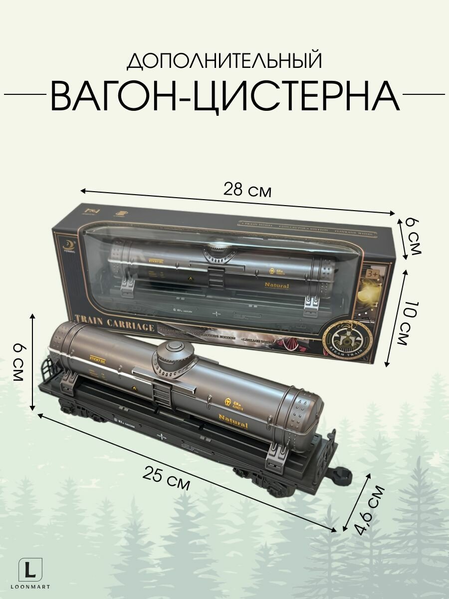 Дополнительный вагон цистерна