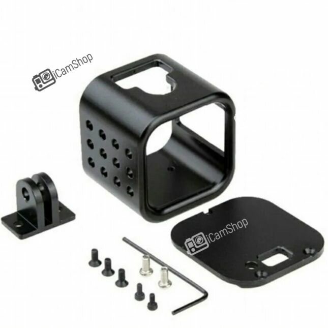 Металлическая рамка GoPro Session 0785, адаптер, водонепроницаемая, черно-серая