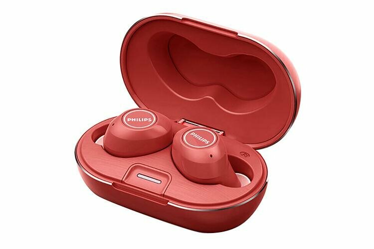 Беспроводные внутриканальные наушники PHILIPS Bluetooth 5.0, enchanting red