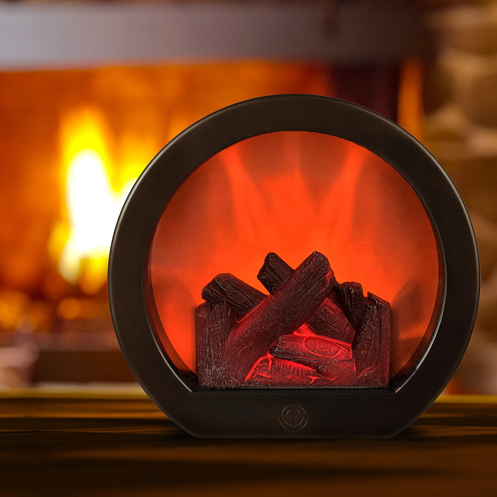 Камин MyPads, электрический, встраиваемый, с таймером, с 3D эффектом