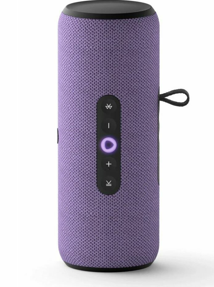 Умная портативная колонка Яндекс Станция Стрит с Алисой, фиолетовый 30W 2.0 BT/Wi-Fi 10м 3300mAh (YNDX-00030VIO)