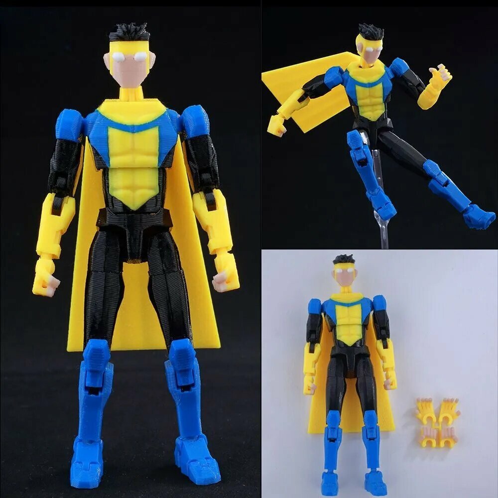 Фигурка Неуязвимый (Invincible-Mark Grayson) Lucky Dummy 13,3D-печатный подвижный манекен