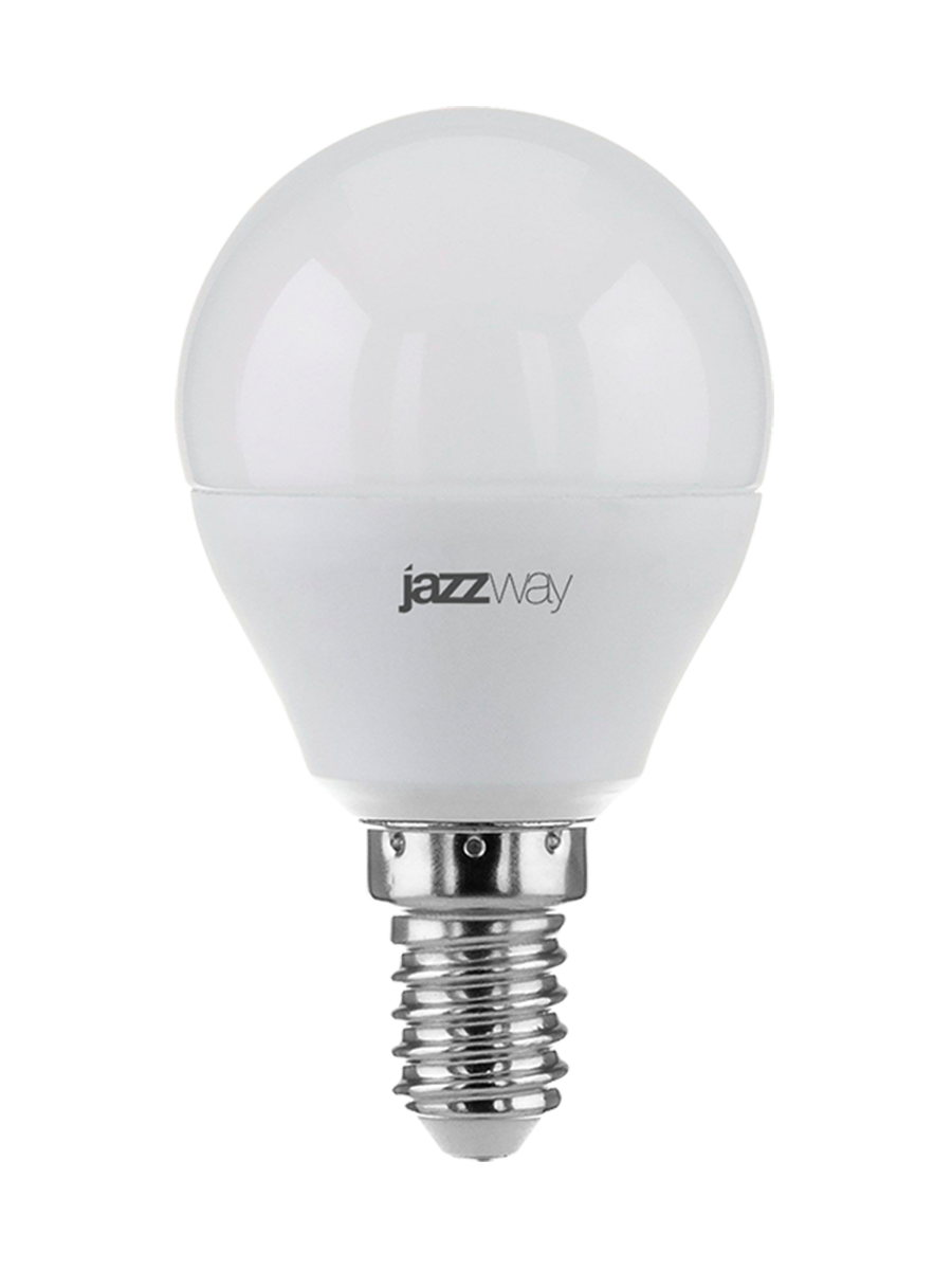 Лампочка светодиодная Jazzway PLED Super Power 9Вт, 5000K, 820Лм, E14, холодный белый свет, шар