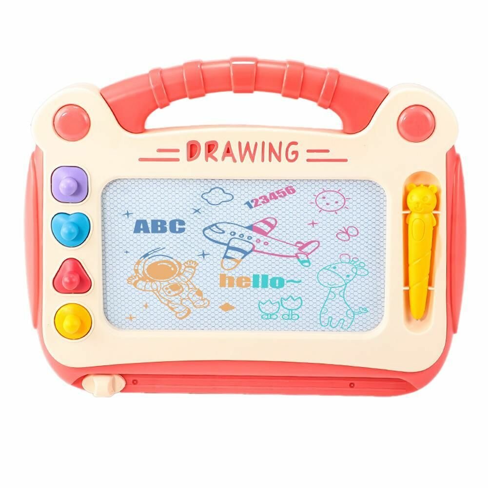 Большая магнитная доска для рисования, детская цветная, для малышей и детского сада, с функцией стирания, для обучения и рисования