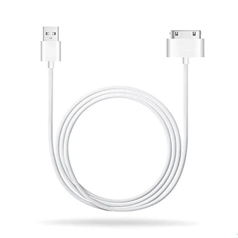 30-контактный USB-кабель для зарядного устройства для iPhone 4 4S 3G 3GS iPad 1 2 3 iPod Адаптер Аксессуары Nano Touch зарядный кабель для передачи данных USB-зарядное устройство 1 м