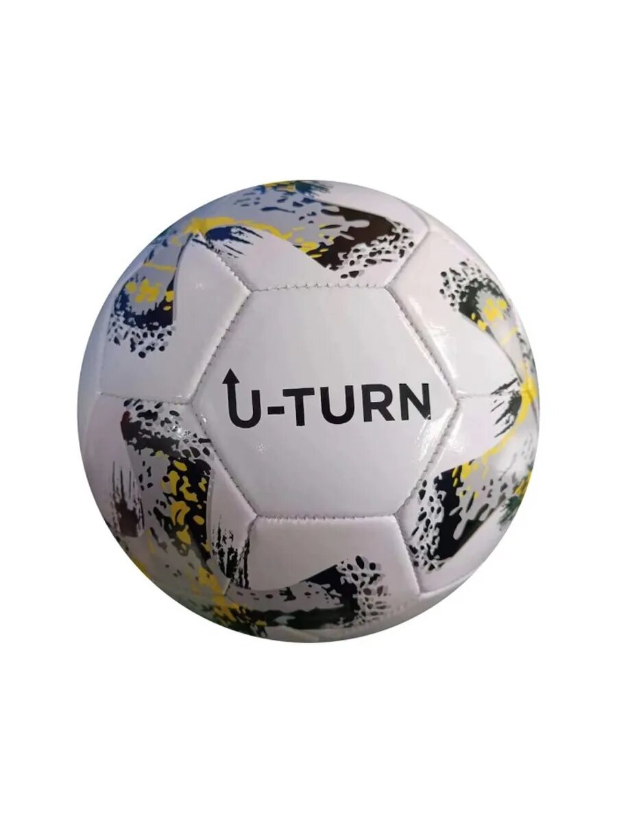 Мяч футбольный, серо-белый, PVC, №5, окружность 68-70, 280-