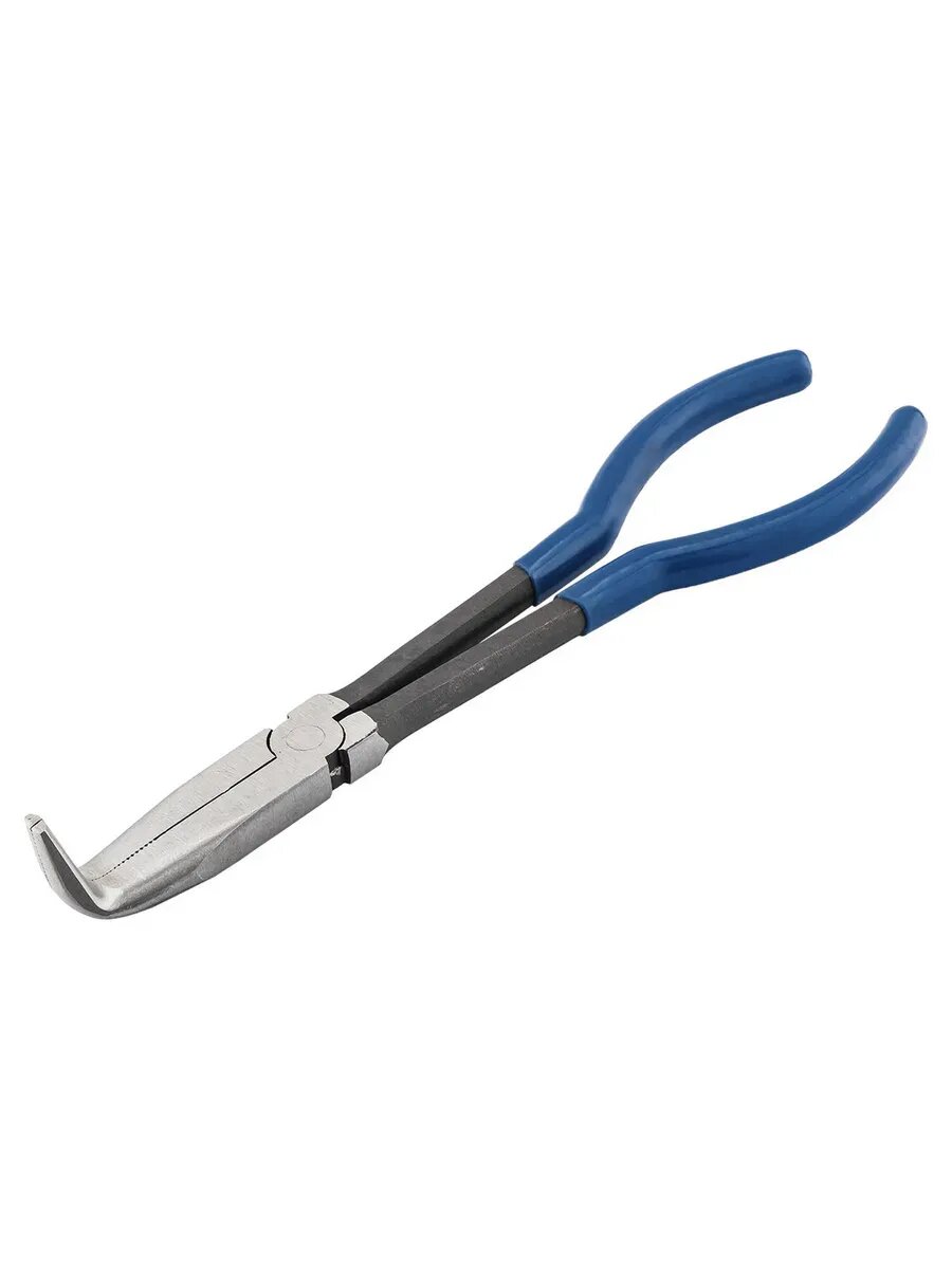 Длинногубцы изогнутые с удлиненными рукоятками 285 мм