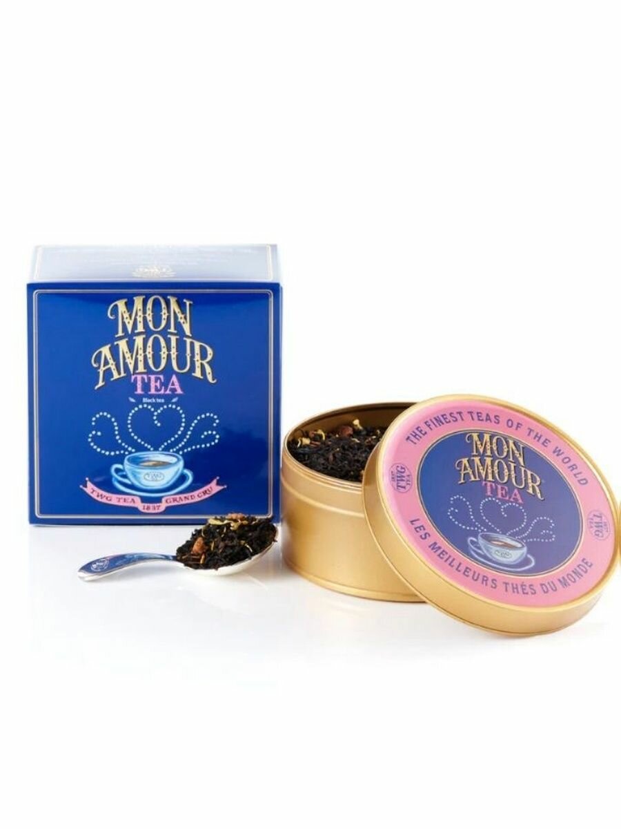 Черный чай c жасмином и айвой MON AMOUR TEA