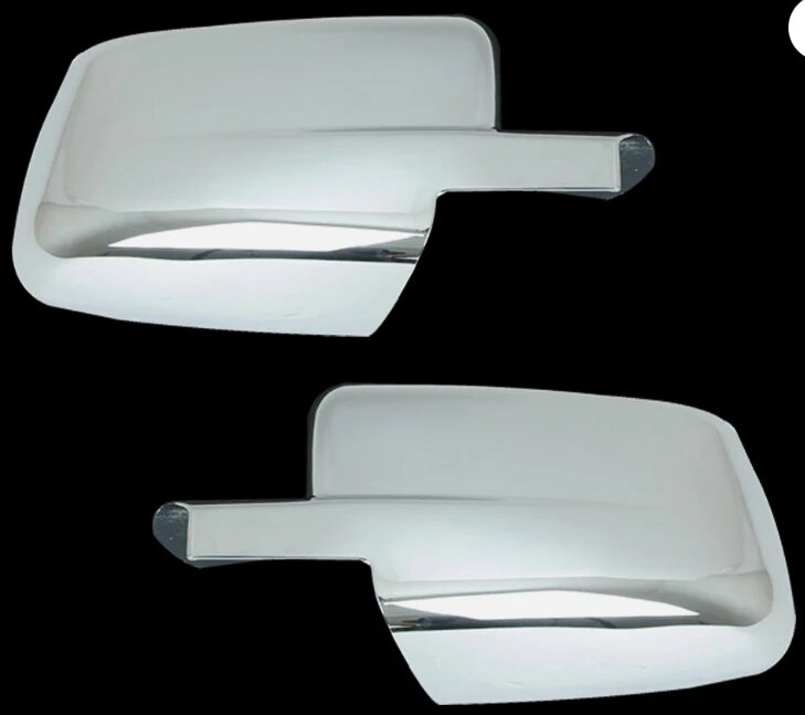 Полностью хромированная крышка бокового зеркала двери для Dodge Ram 1500/2010-2014 Dodge Ram 2500 3500 2009-2015 без сигнальной лампы