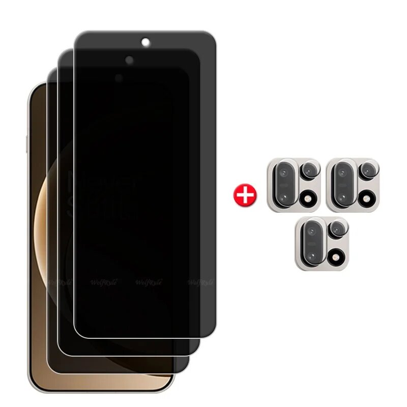 Защитное стекло для Oneplus 15, 6 шт. (3 экрана + 3 объектива)