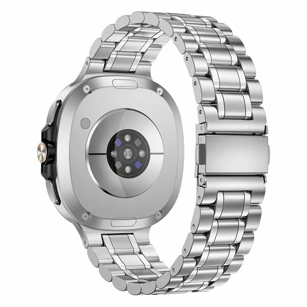 Металлический деловой ремешок для Samsung Watch 8 40 мм 44 мм, Браслет из нержавеющей стали для Galaxy Watch 8Classic 46 мм, Ремешок с пятью бусинами
