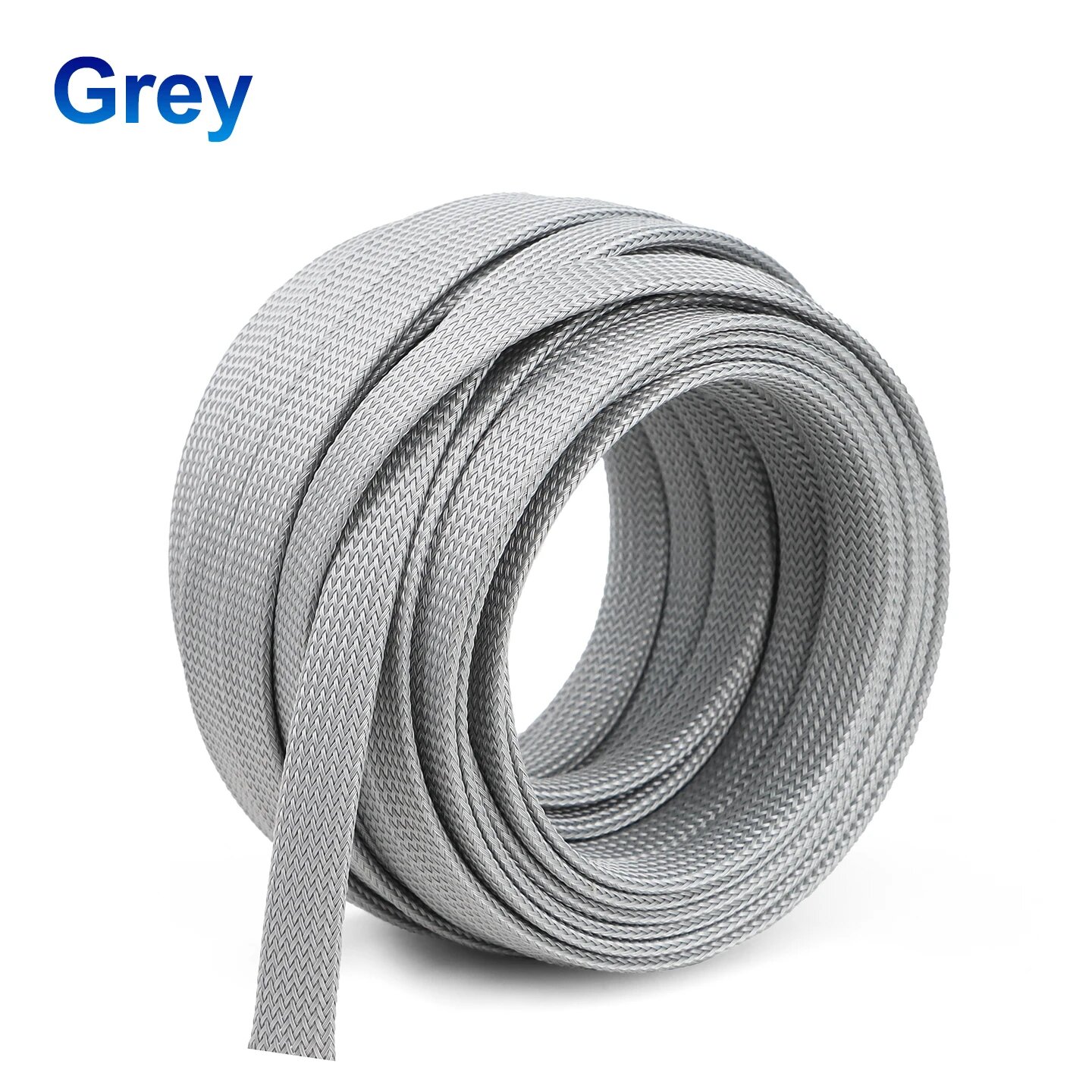 Кабельный шланг ПВХ 2/5 м 2-35 мм Grey, 2M, 4mm