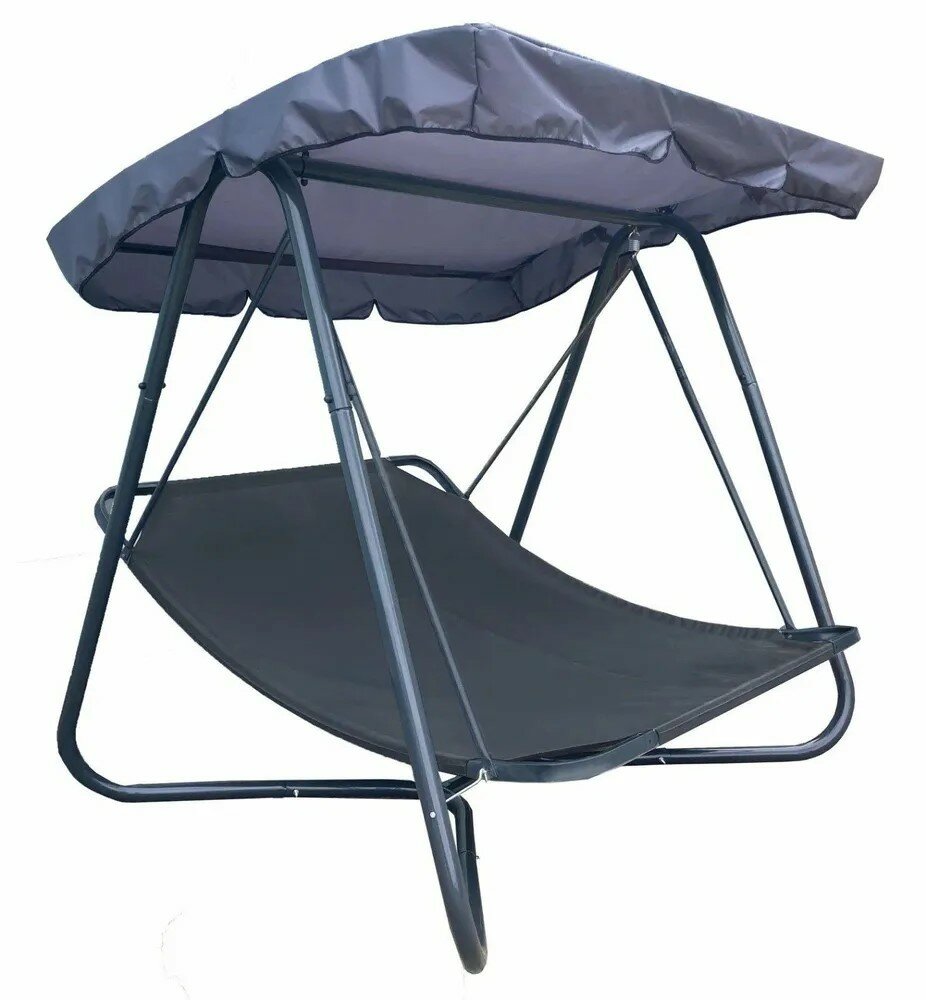 Садовые качели-шезлонг "Дарси" АМС, металл, 2 места, 205x145x180см