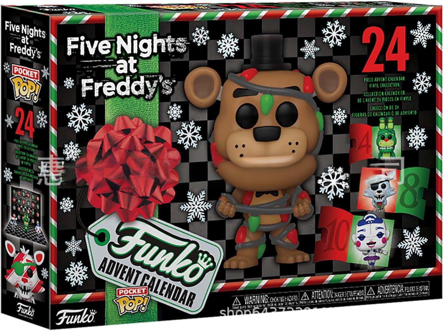 Адвент-календарь Funko POP, Marvel, виниловые фигурки, в праздничных костюмах, 24 шт