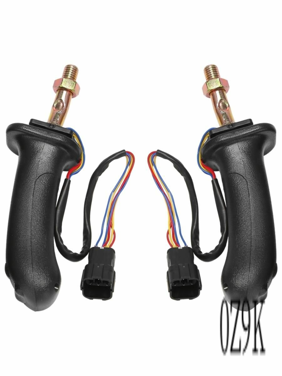 Надежный-2 шт, L + R, 3 кнопки, экскаватор, джойстик, рукоятка, шестерни совместим с Doosan DX150 215225300 370-9C