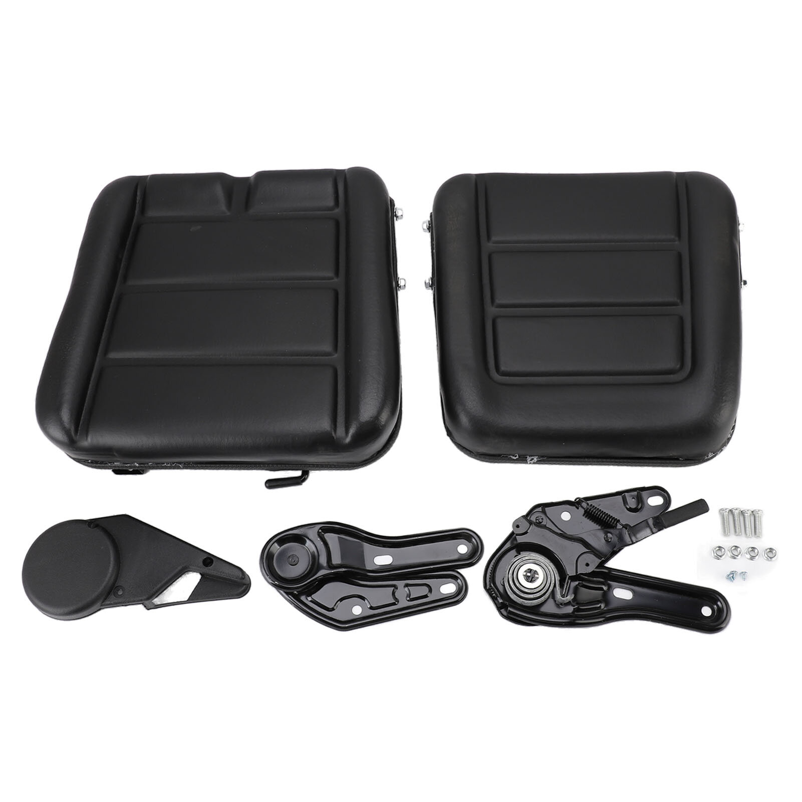 Сиденье для трактора с закругленными углами, обивка из искусственной кожи, замена для экскаватора-погрузчика, мини-погрузчика, бульдозера, телескопического погрузчика.