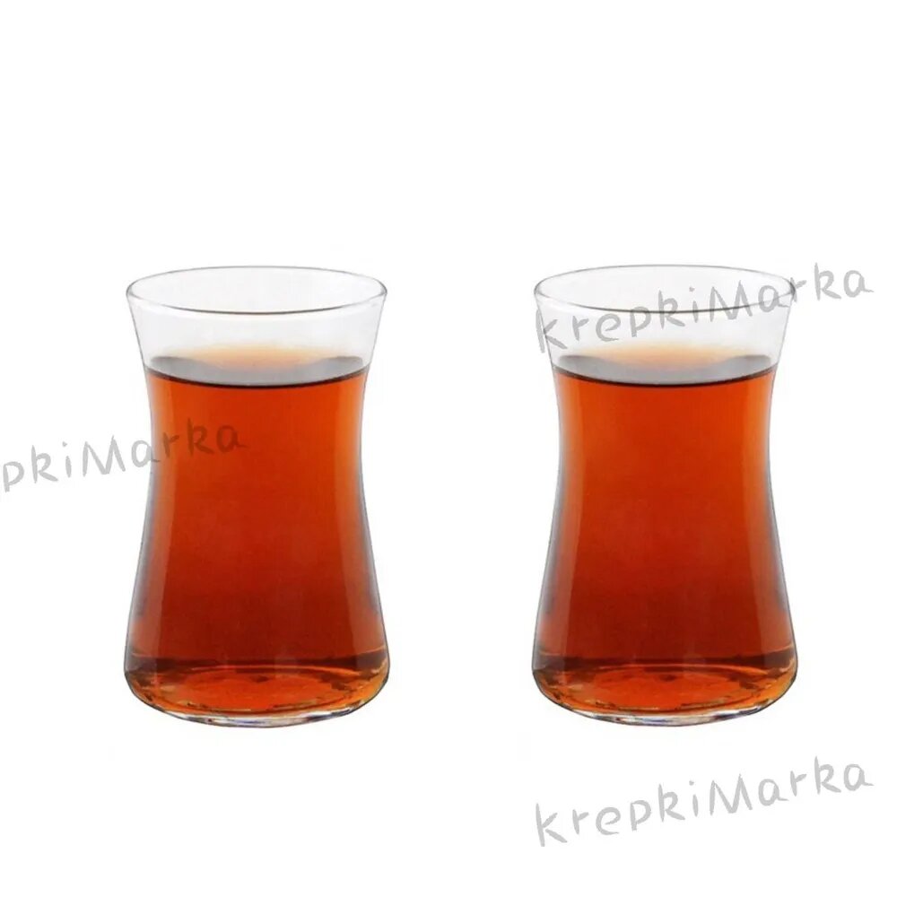 Стакан армуды для чая 150 мл 2 шт прозрачный