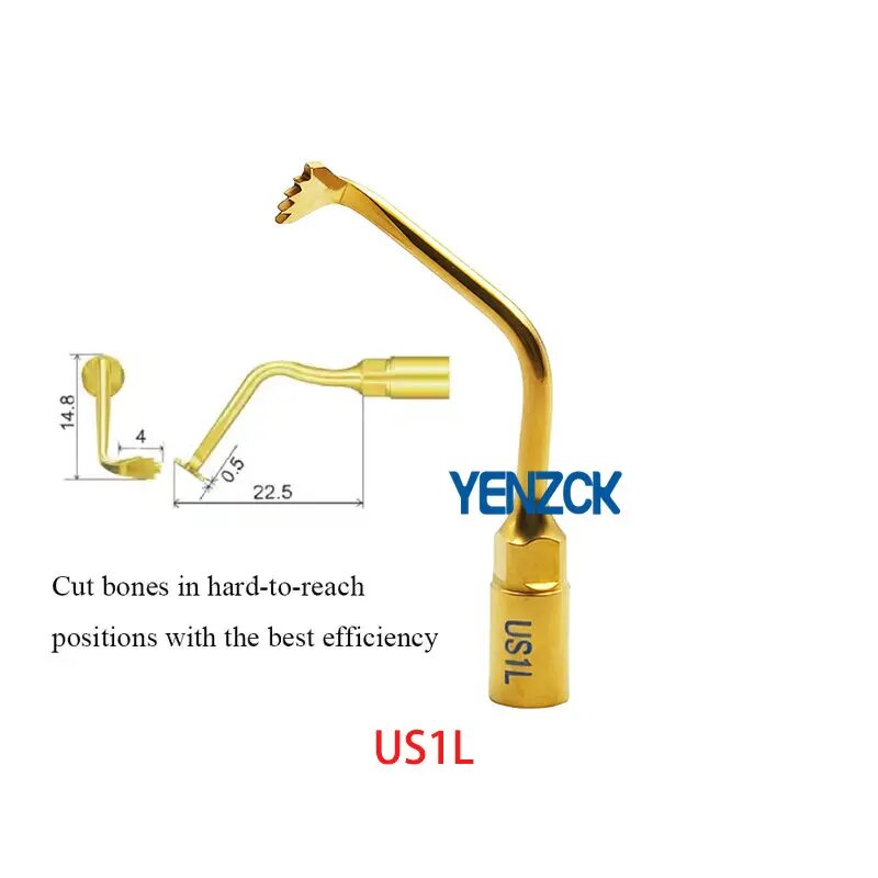 Насадка пьезохирургическая Yenzck US1L, 1шт